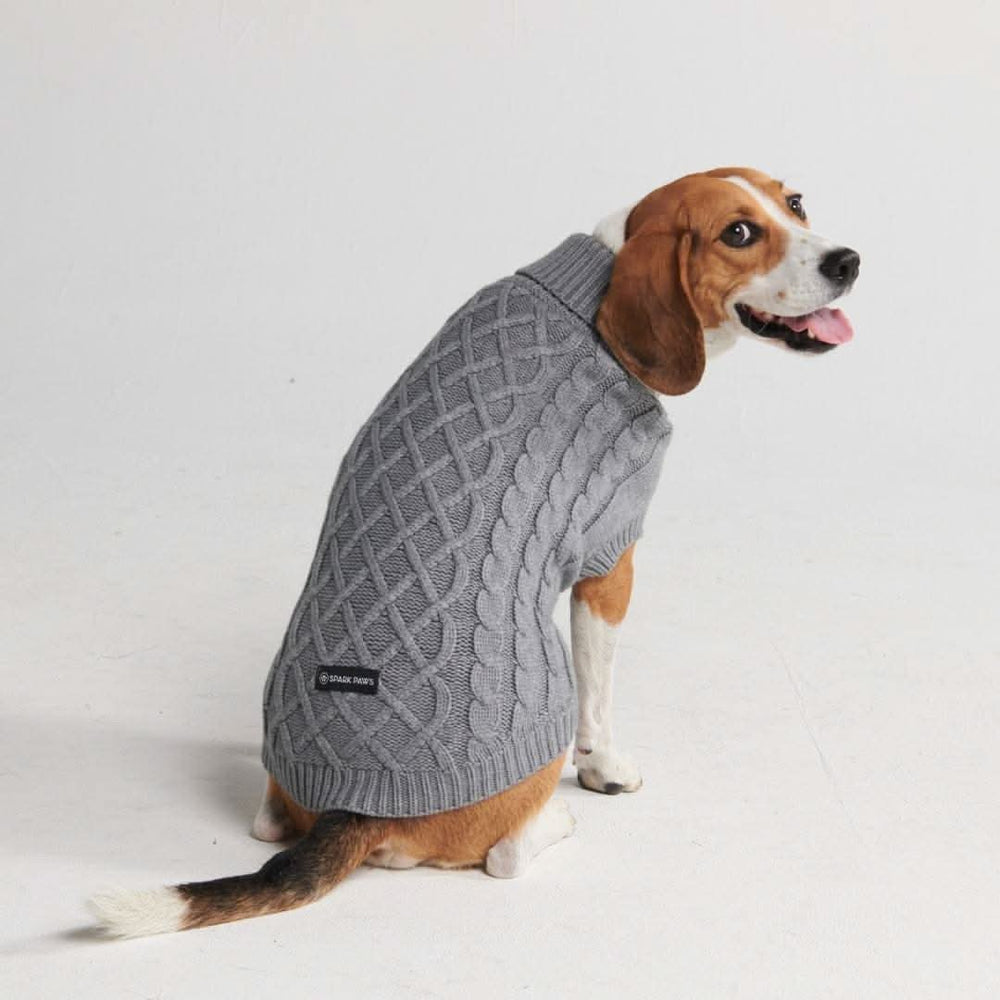 Ugg cable knit dog sweater store